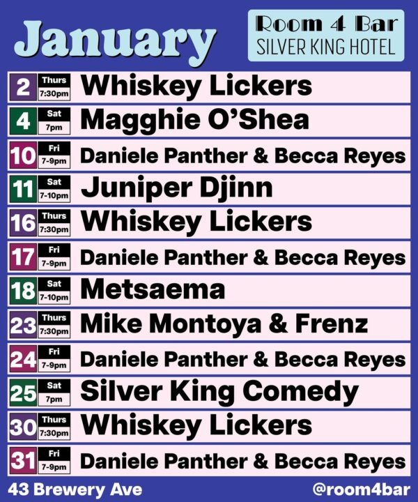 Monthly Bisbee Event Calendars - This Week in Bisbee (T.W.I.B.)