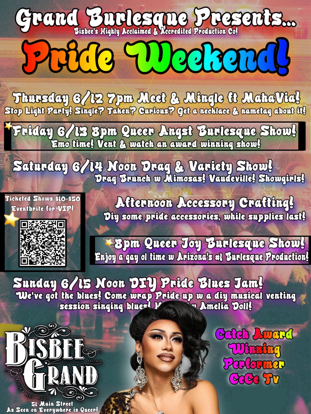 Monthly Bisbee Event Calendars - This Week in Bisbee (T.W.I.B.)
