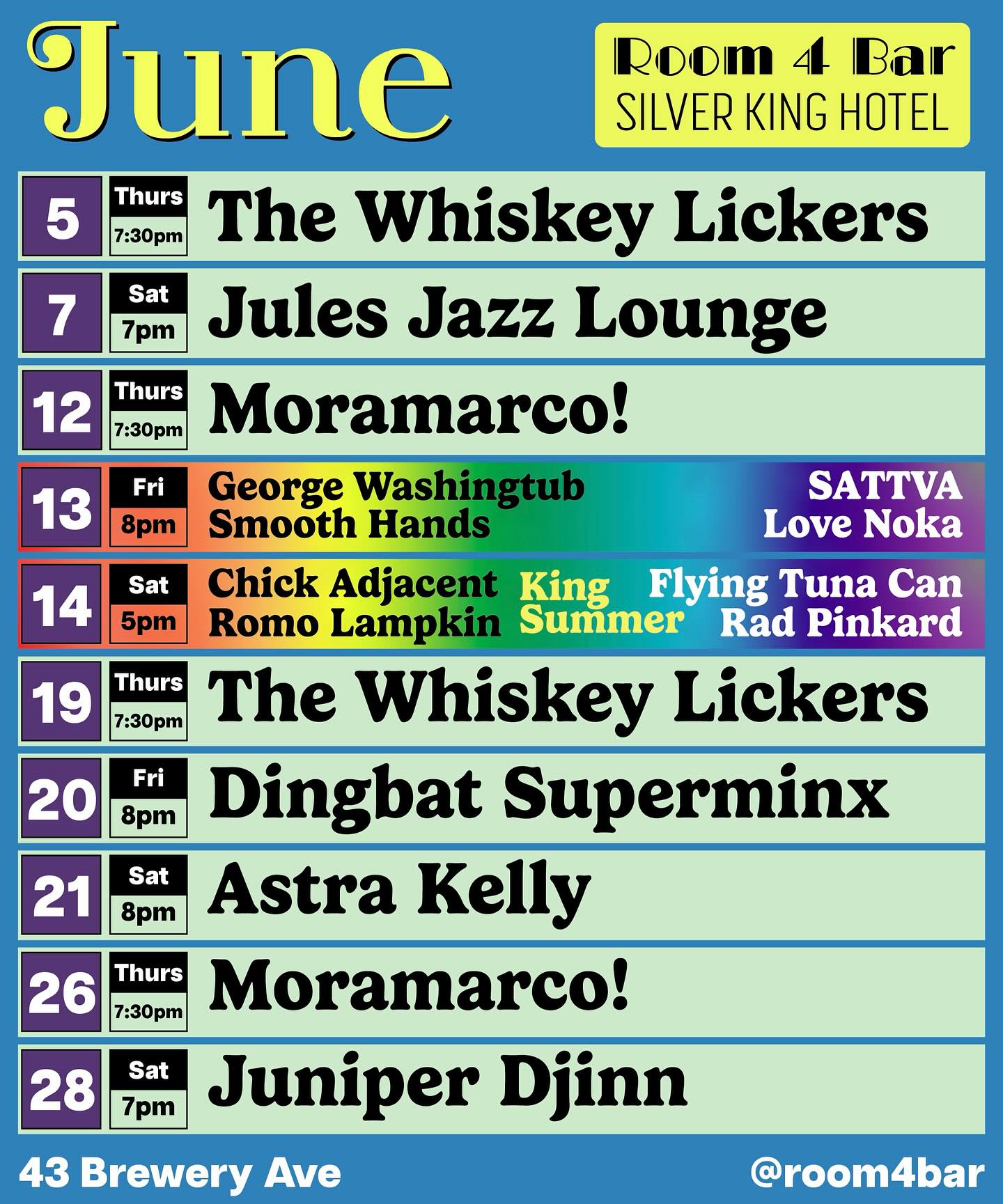 Monthly Bisbee Event Calendars - This Week in Bisbee (T.W.I.B.)